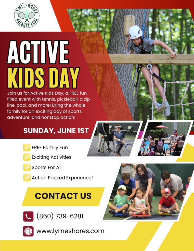 Active Kids Day & Summer Camps - Lyme Shores Racquet Club